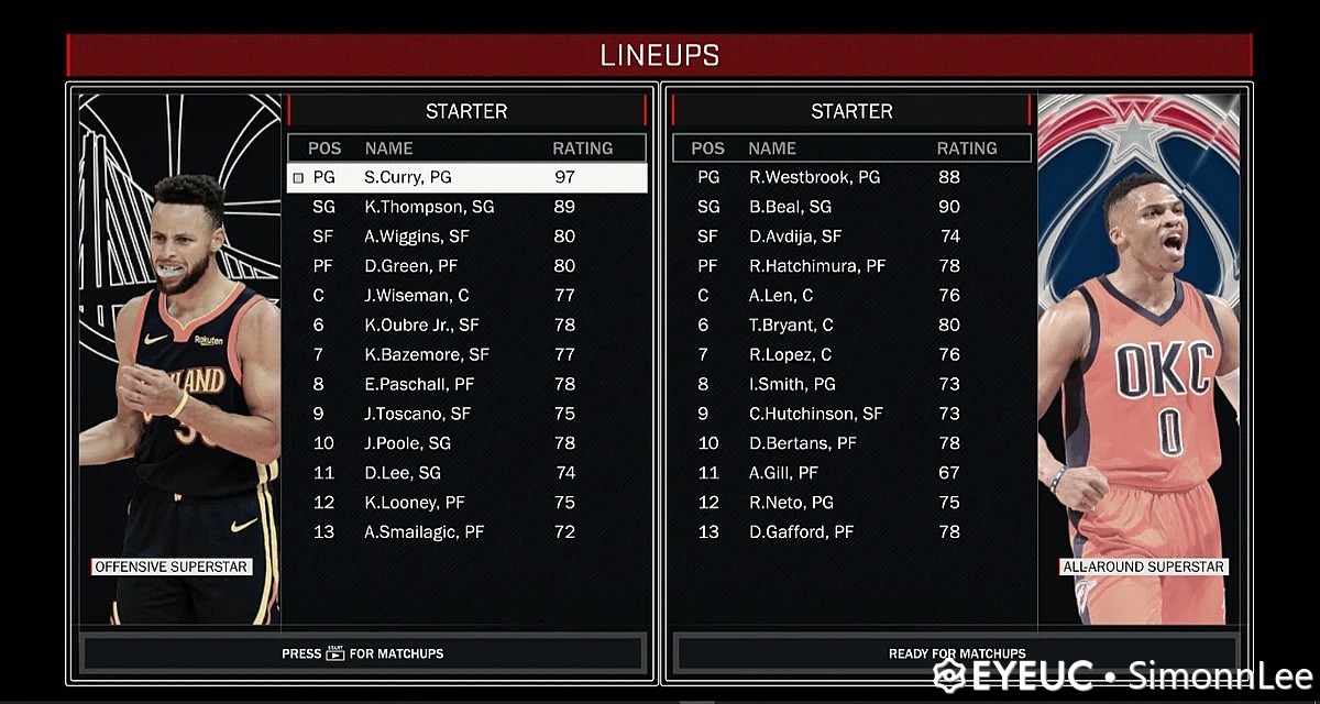 2K17 最新20-21赛季名单大补 by SiC2K - NBA2K17 - EYEUC社区