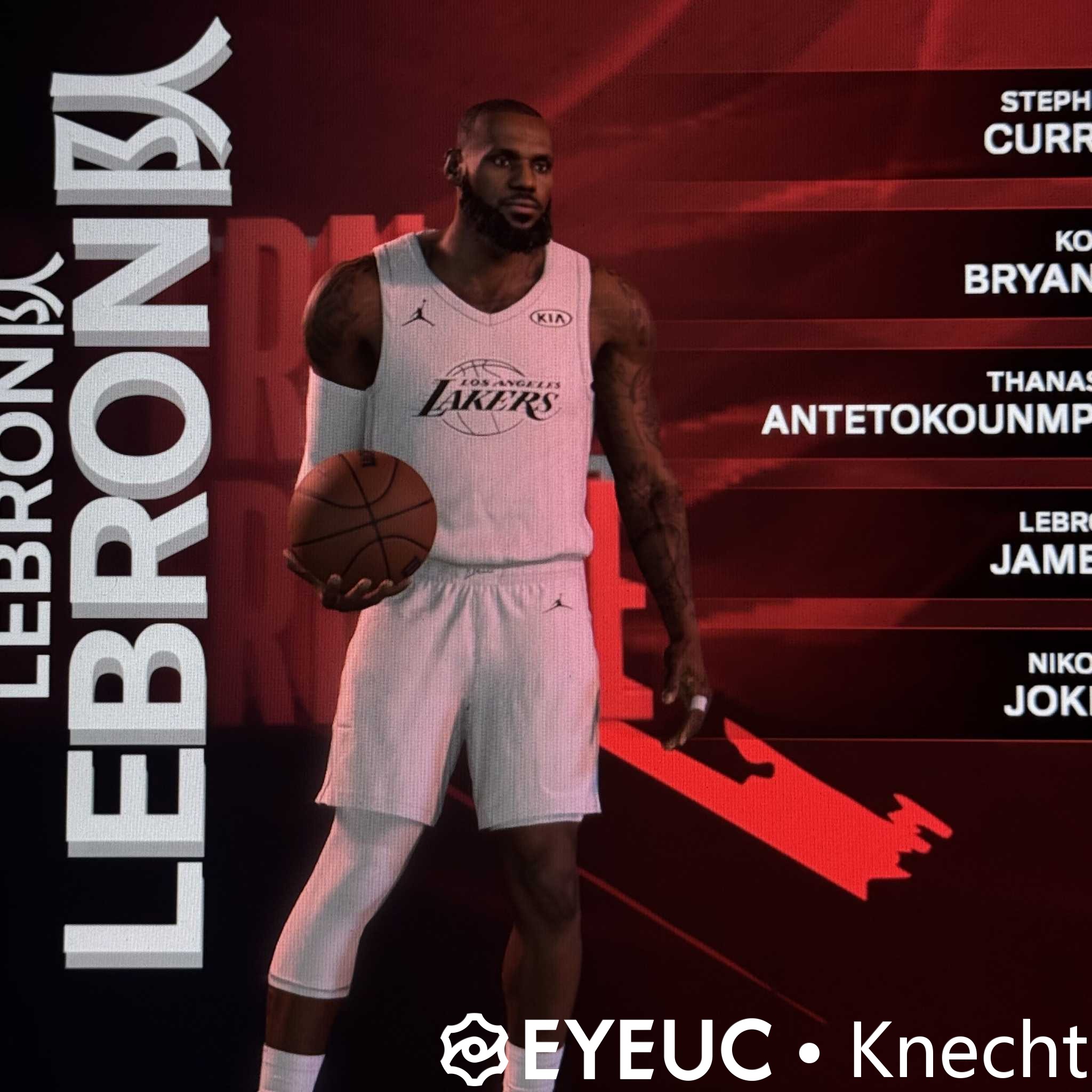 有老兄知道这种全明星的球衣编号吗 - NBA2K25 - EYEUC社区